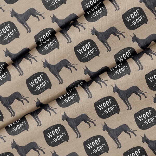 Great Dane Fabric - Etsy