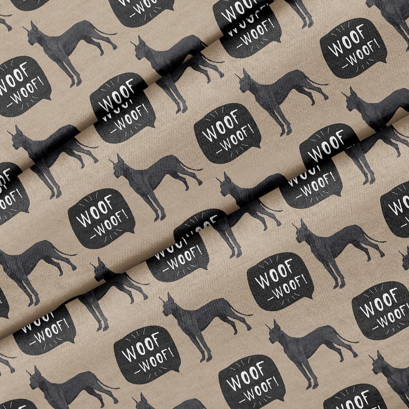 Great Dane Fabric - Etsy