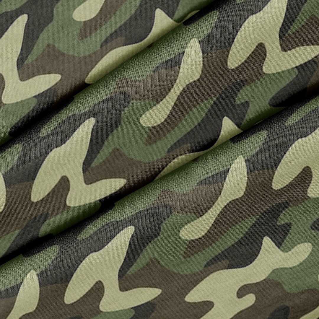 Camouflage Print Theme Fabric, Premium Quality Fabric - for Quilting ...