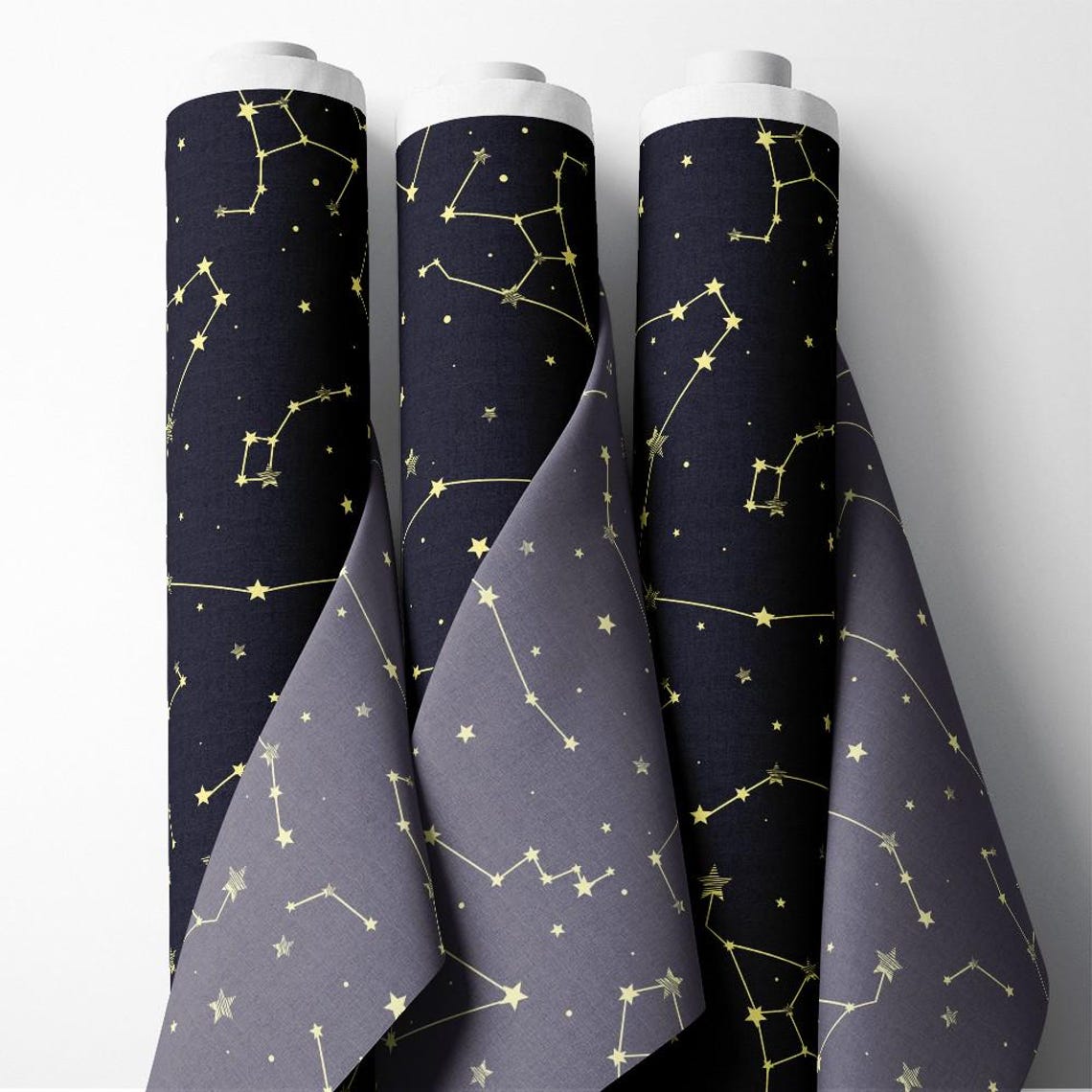 Constellation Stars Theme Fabric, Premium Quality Fabric - for Quilting ...