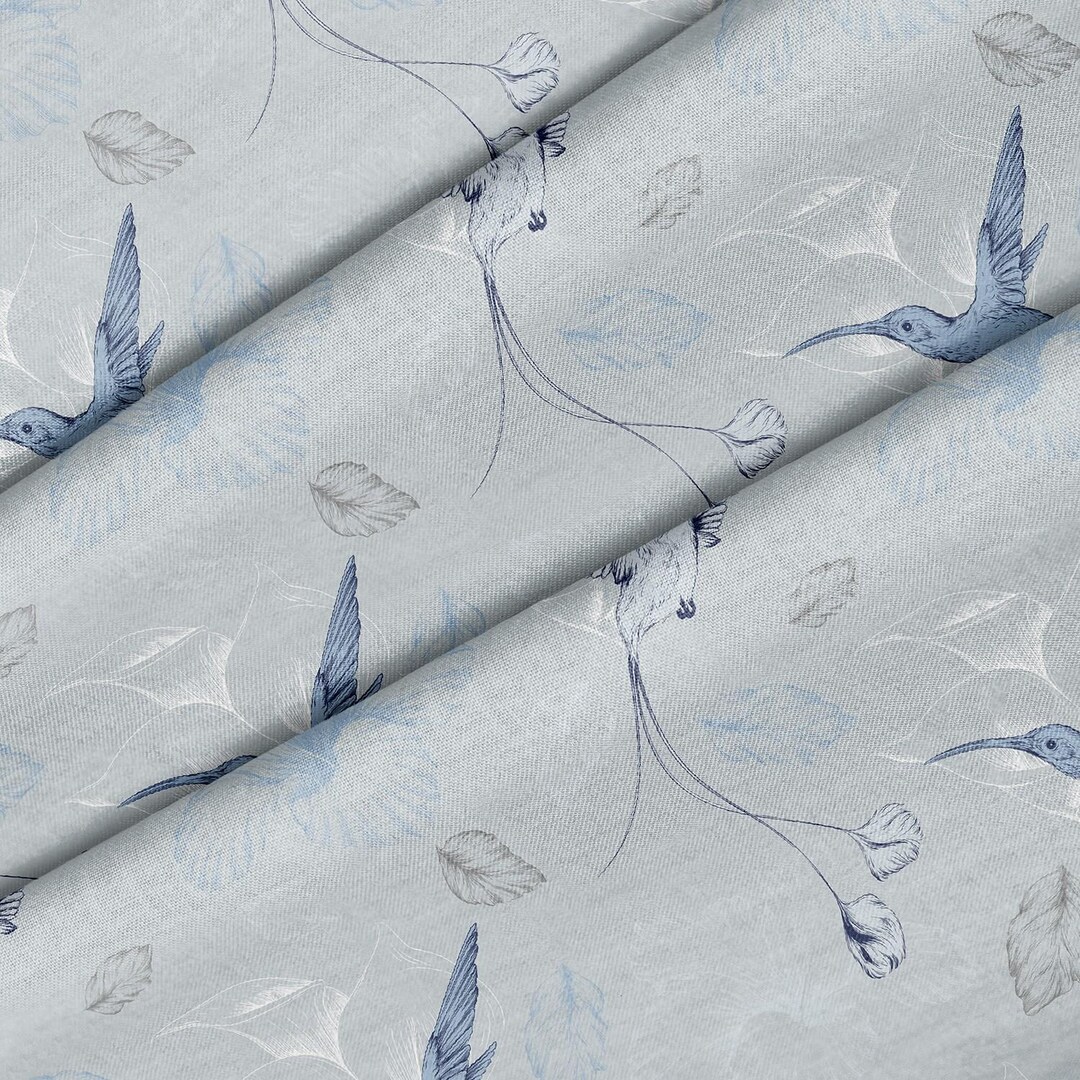 Sweet Hummingbird Theme Fabric, Premium Quality Fabric - for Quilting ...