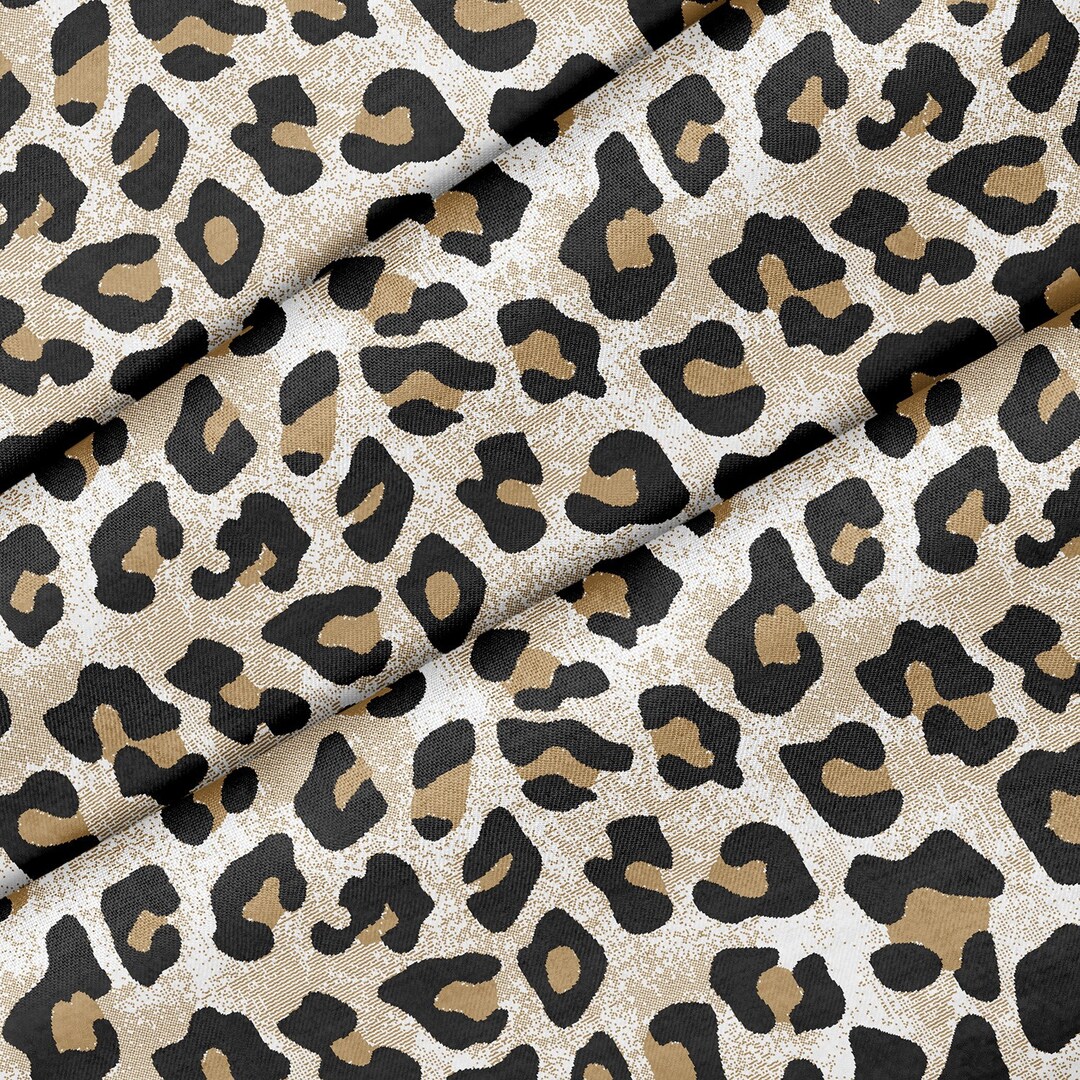 Leopard Print Fabric, Premium Quality Fabric - for Quilting, DIY ...