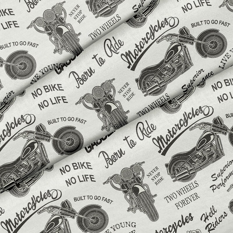 Motorcycle Fabric - Etsy