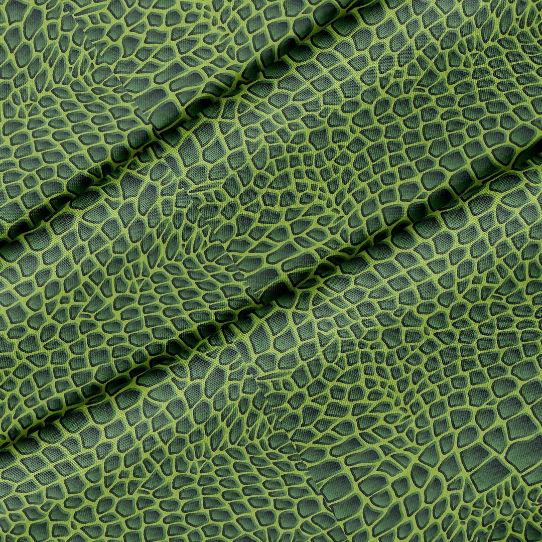 Crocodile Skin Pattern Fabric, Premium Quality Fabric - for Quilting ...
