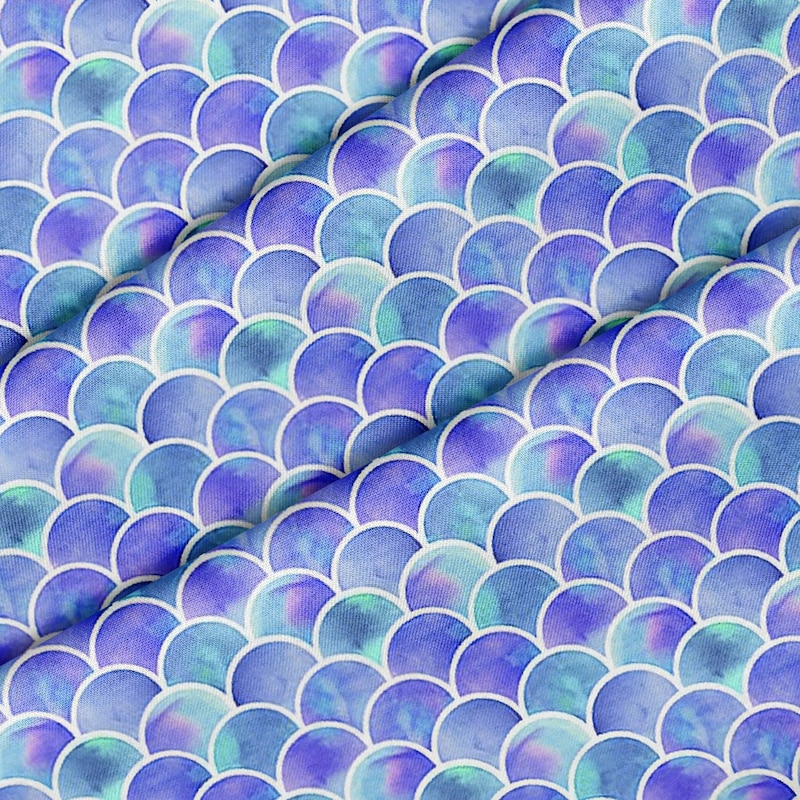 Mermaid Quilt Fabric - Etsy