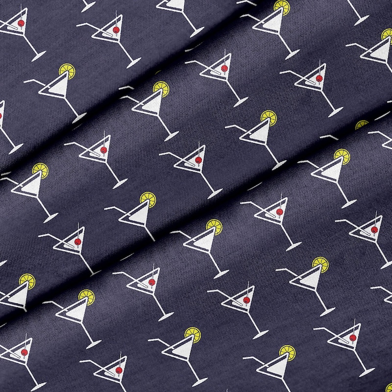 Cocktail Fabric - Etsy