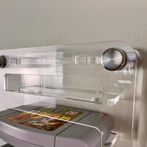 Nintendo 64 Acrylic Cartridge Storage Mount (wall Mounted) - Etsy