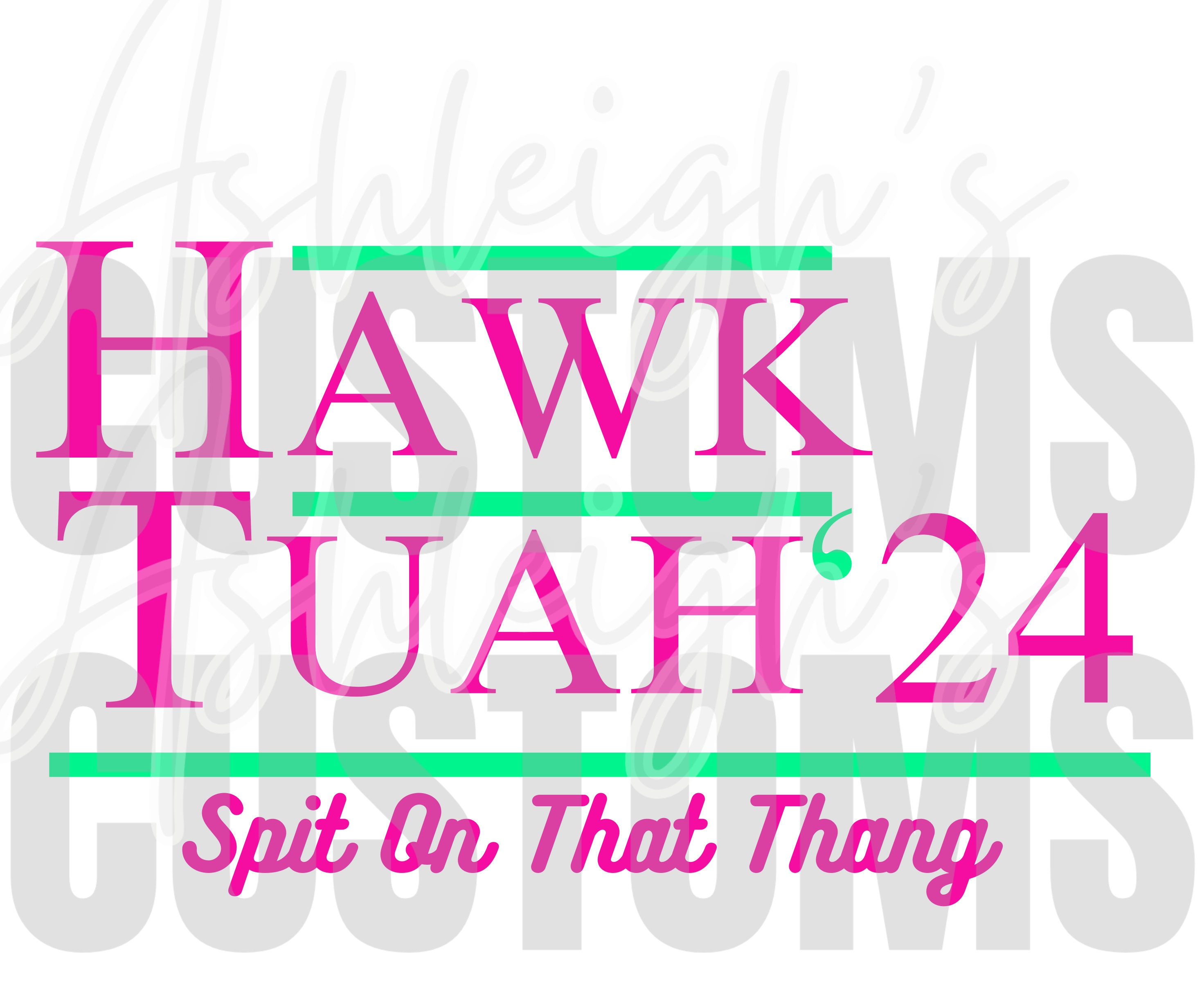 Hawk Tuah Trendy PNG Neon Pink & Green Digital Download - Etsy