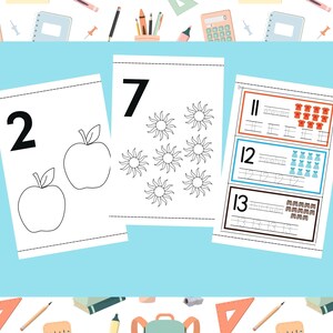 Let's Count and Color Engaging Prek Math Workbook for Ages 3-5 Fun ...