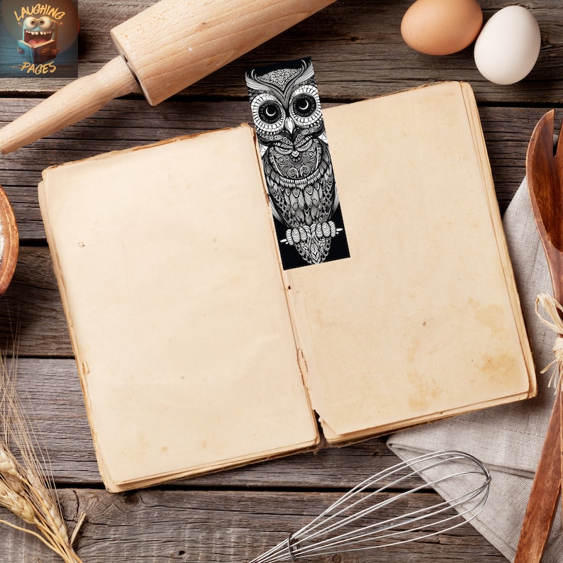 Coloring Page Owl, Ed 3 Set of 4: Printable Bookmarks, Coloring Page ...