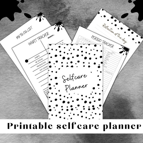 Polka Dot Planner - Etsy