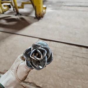 Steel Rose With Washers - Etsy
