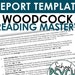Woodcock Reading Mastery Test WRMT3 Report Template Psych Special Ed ...