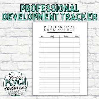 DIY Printable School Psychologist Planner Pages Professional ...