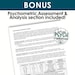 CEFI Report Template School Psychology Special Education Assessment ...