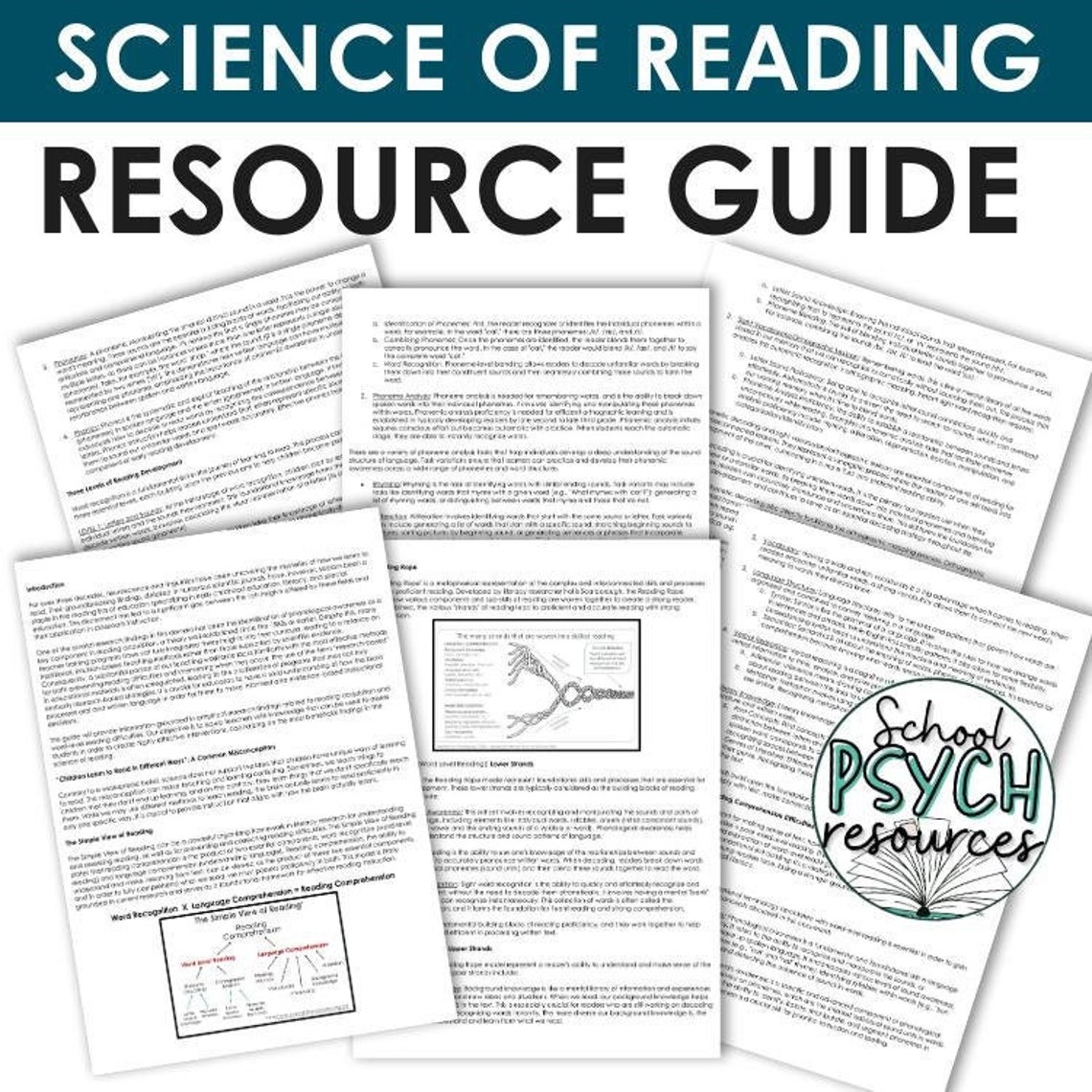 SOR Science of Reading Quick Guide School Psychologist Special ...