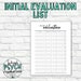 DIY Printable School Psychologist Planner Pages: Initial Evaluation ...