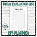 DIY Printable School Psychologist Planner Pages: Initial Evaluation ...