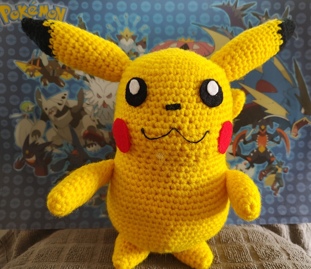Pokemon Crochet Characters PLEASE CHOOSE Eevee, Pikachu, Pichu ...