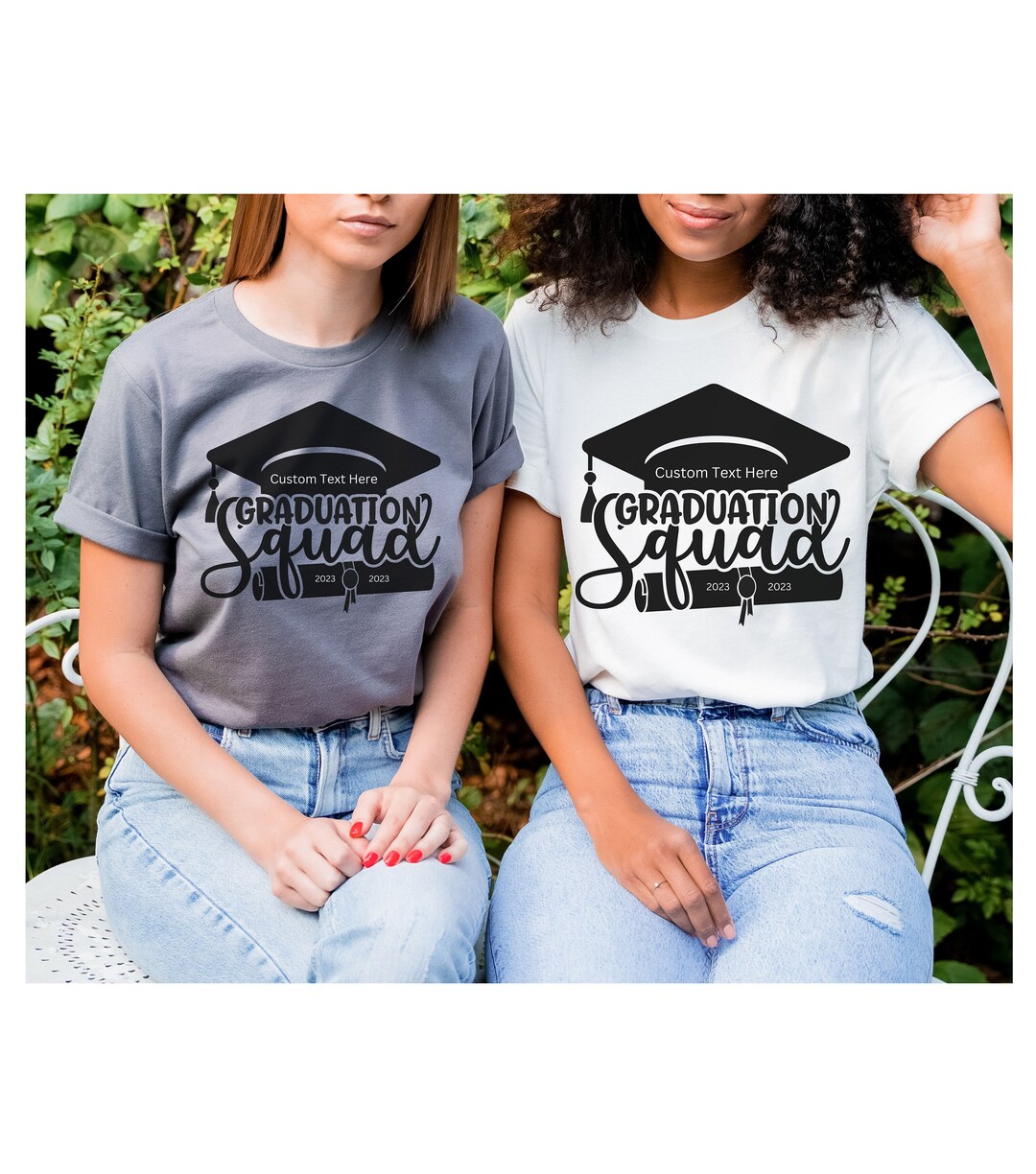 Personalized Graduation Shirts, Group Grad Shirts, Group Grad T-shirt ...