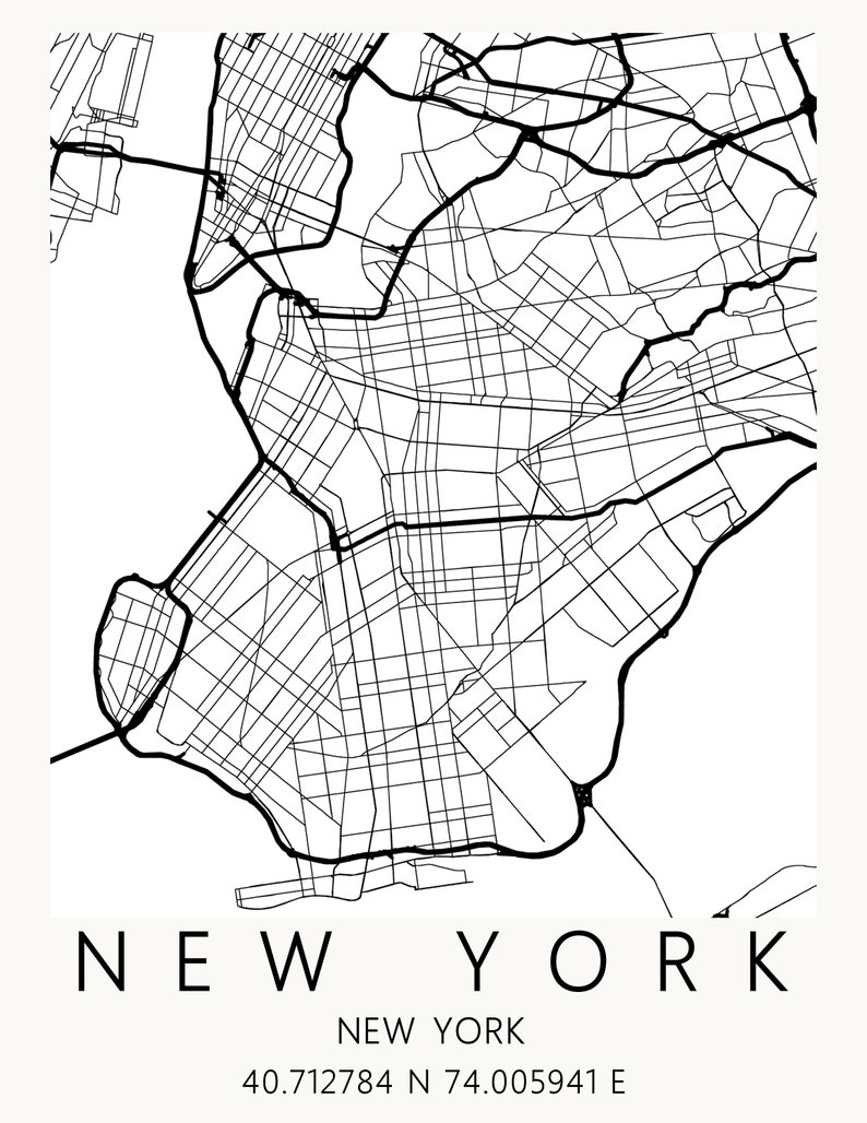 Custom Location Map | Personalized Gifts | Any City Map | Hometown Map ...