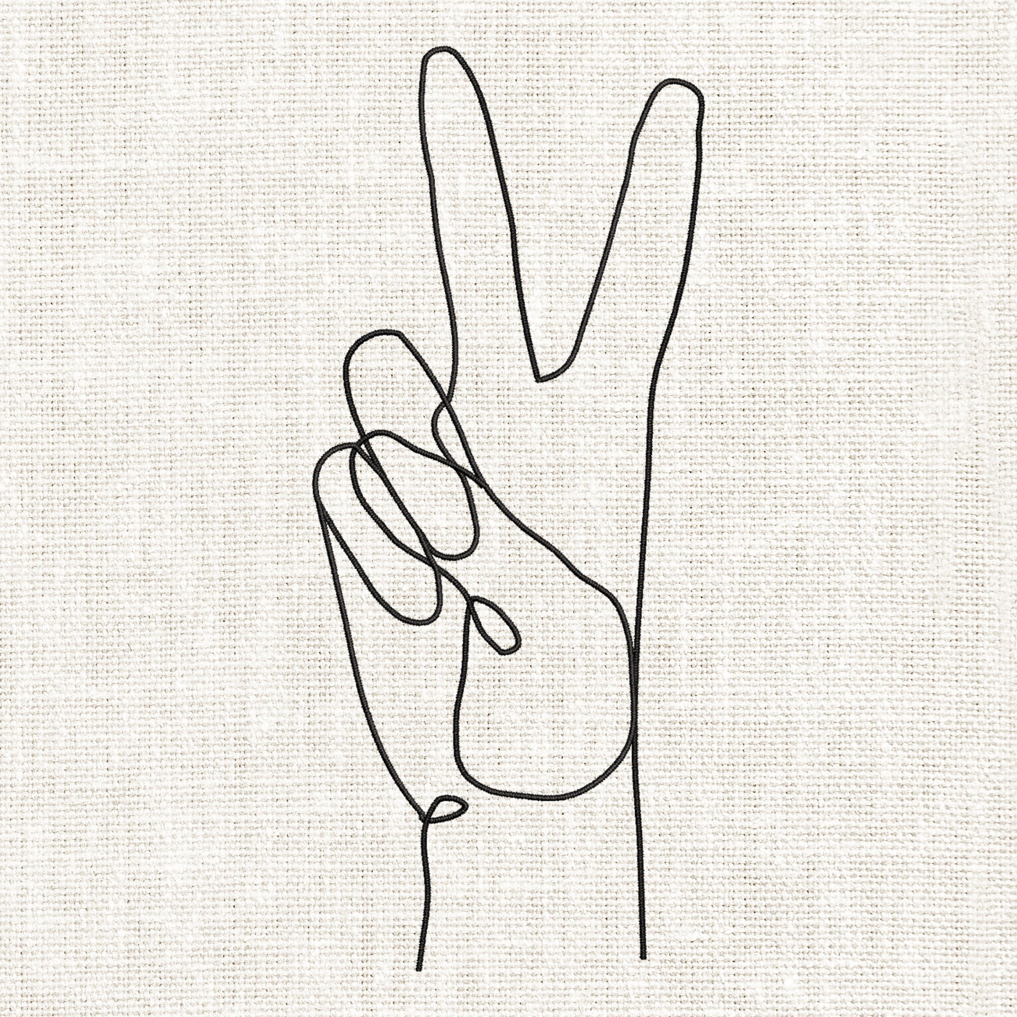 5 Middle Finger Embroidery Design,good Luck Hands,rock Hands - Etsy