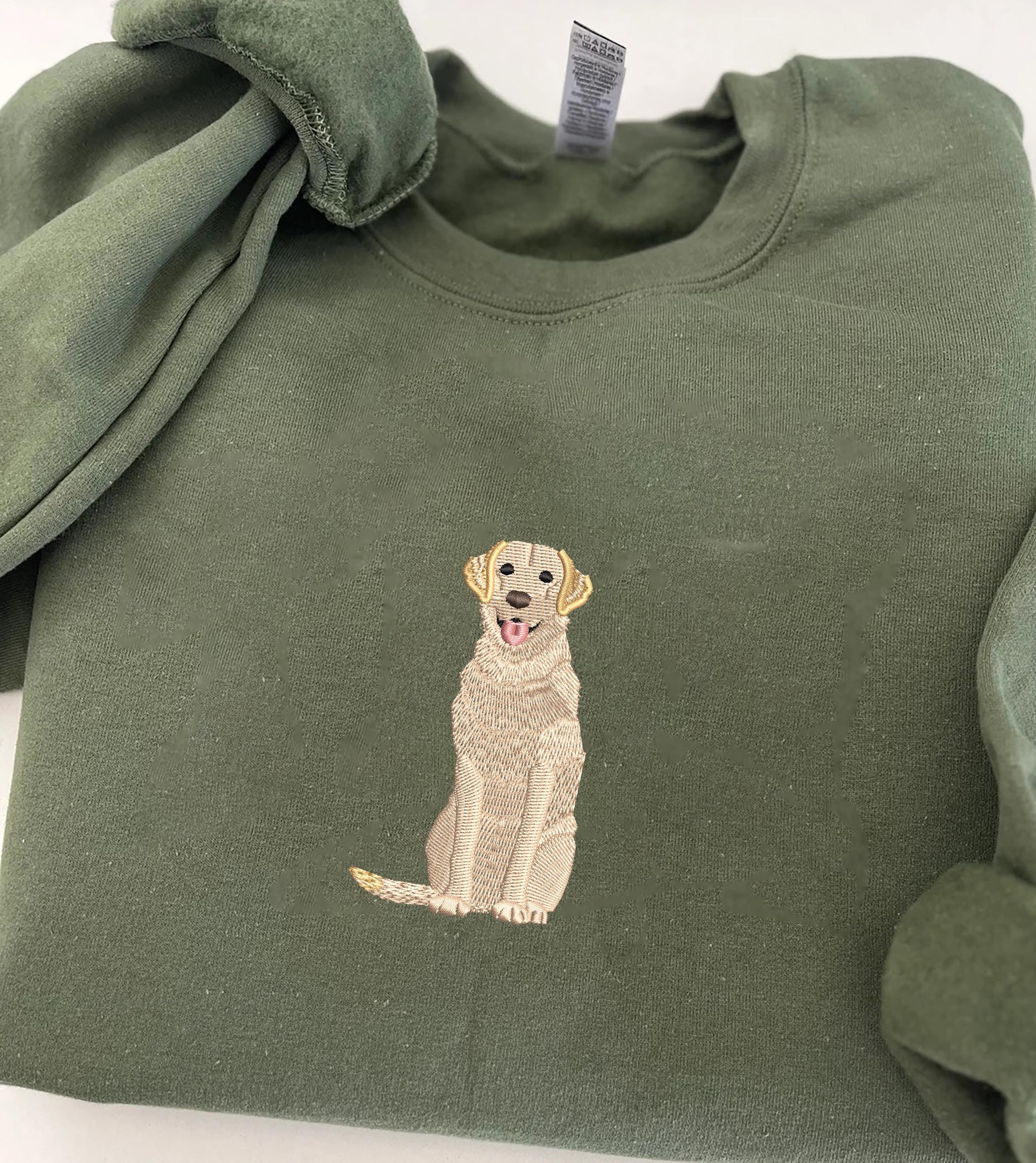 Labrador Embroidery Design: Dog Machine Embroidery (digital File) - Etsy