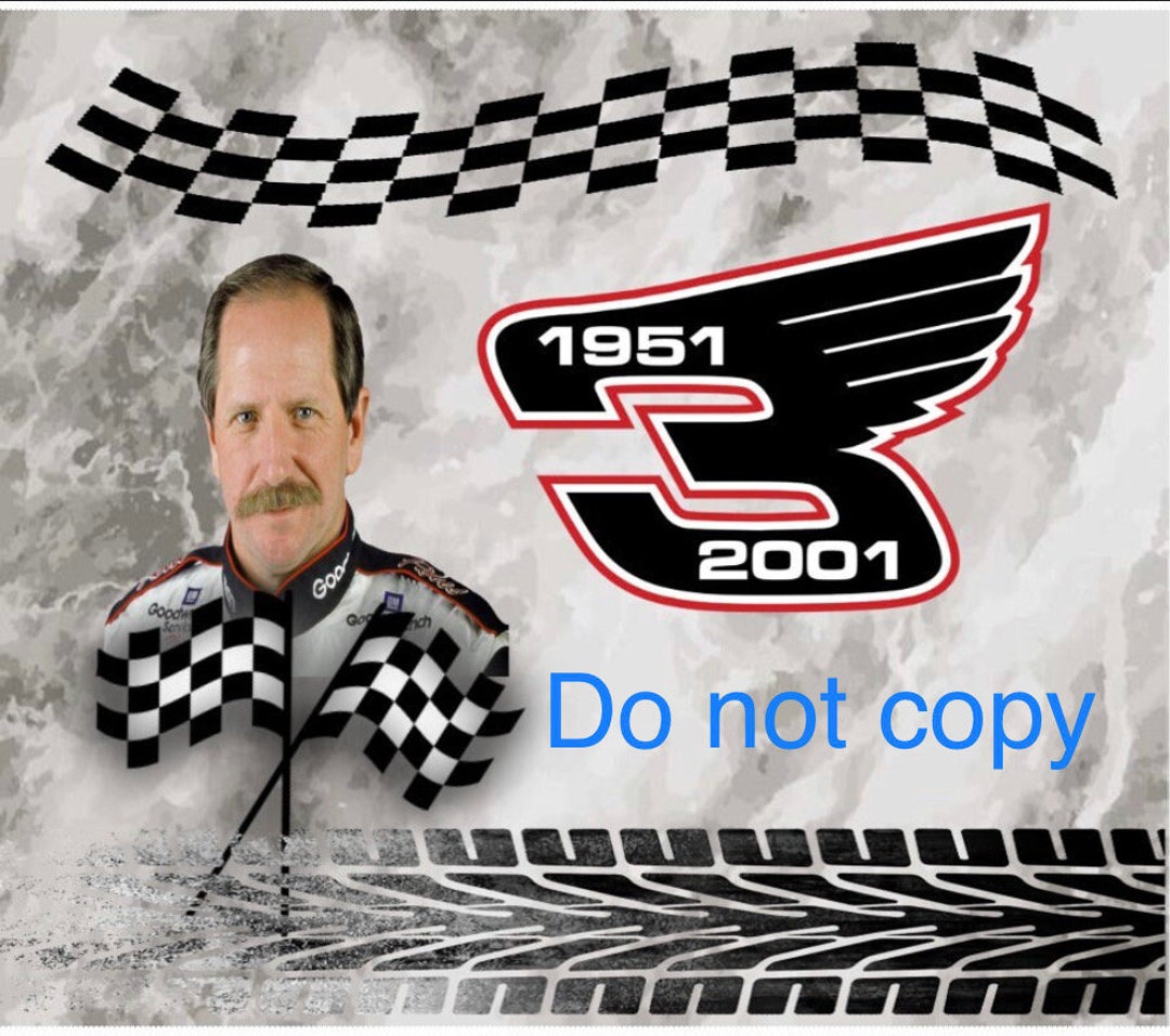 Dale Earnhardt 20 Ounce Tumbler Wrap - Etsy