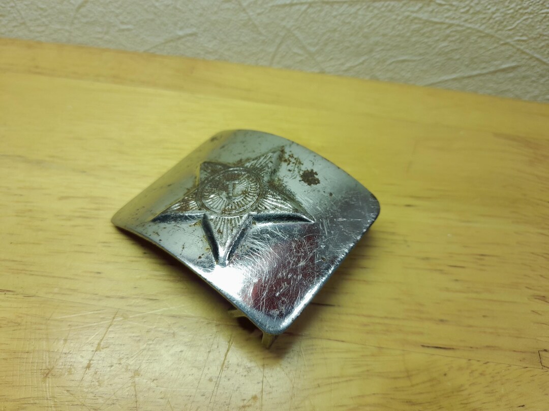 Vintage Army Belt Buckle , Extremely Rare Ussr Red Army Uniform ...