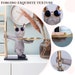 French Bulldog Butler Sculpture: Cool Nordic Resin Animal Ornament With ...