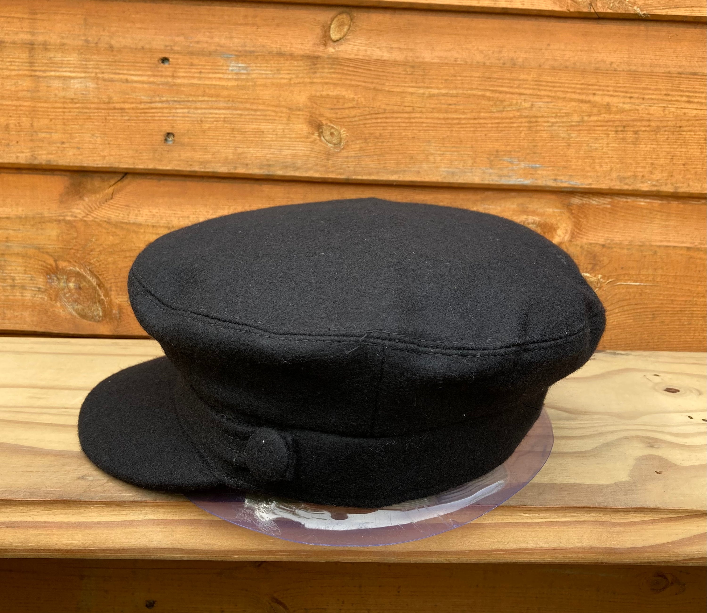 Fiddler Cap Wool Felt Breton Fisherman Fiddler Caps Black - Etsy