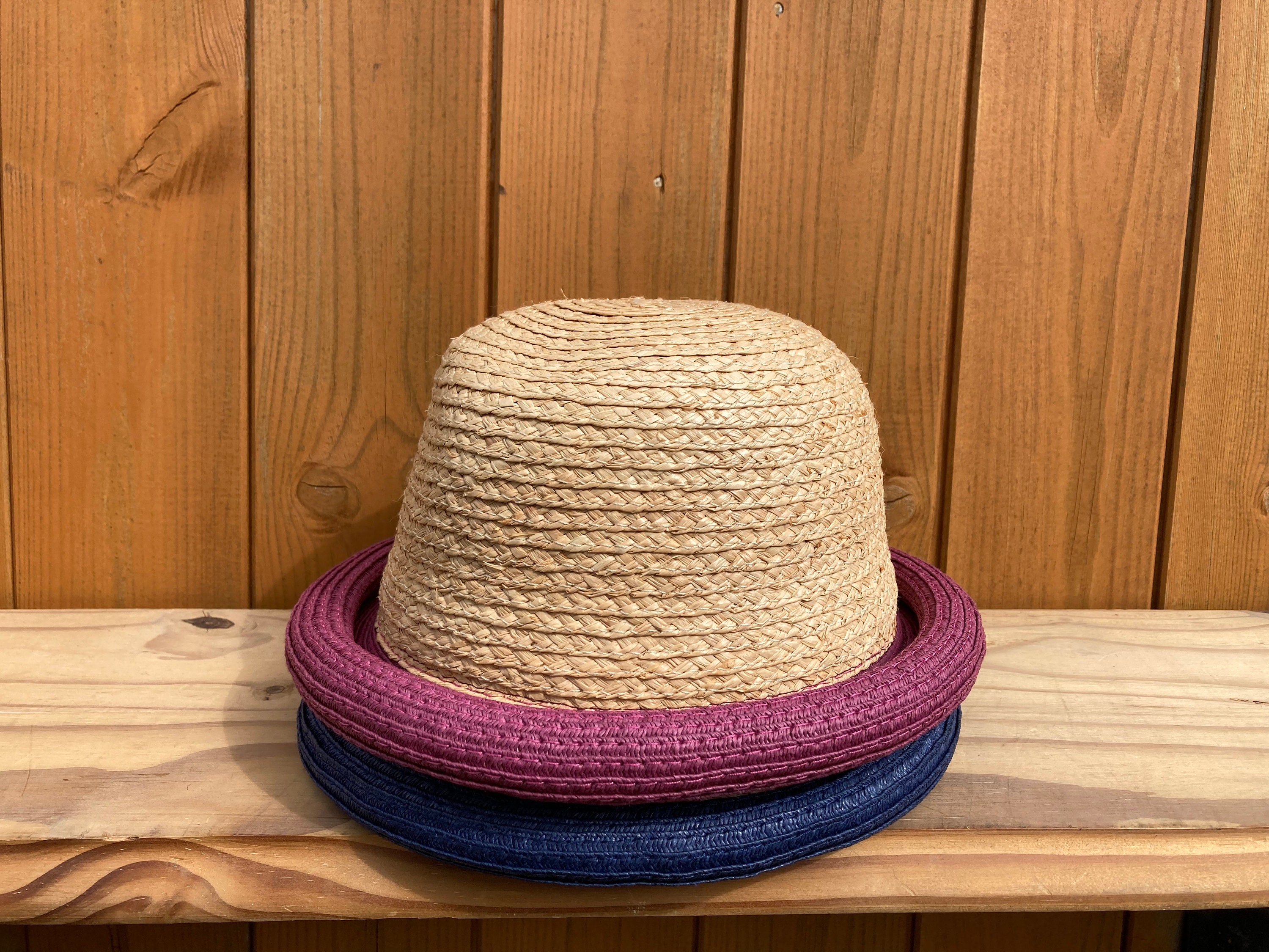 Summer Bowler Hat Classic Style Men & Womens Straw Hat - Etsy
