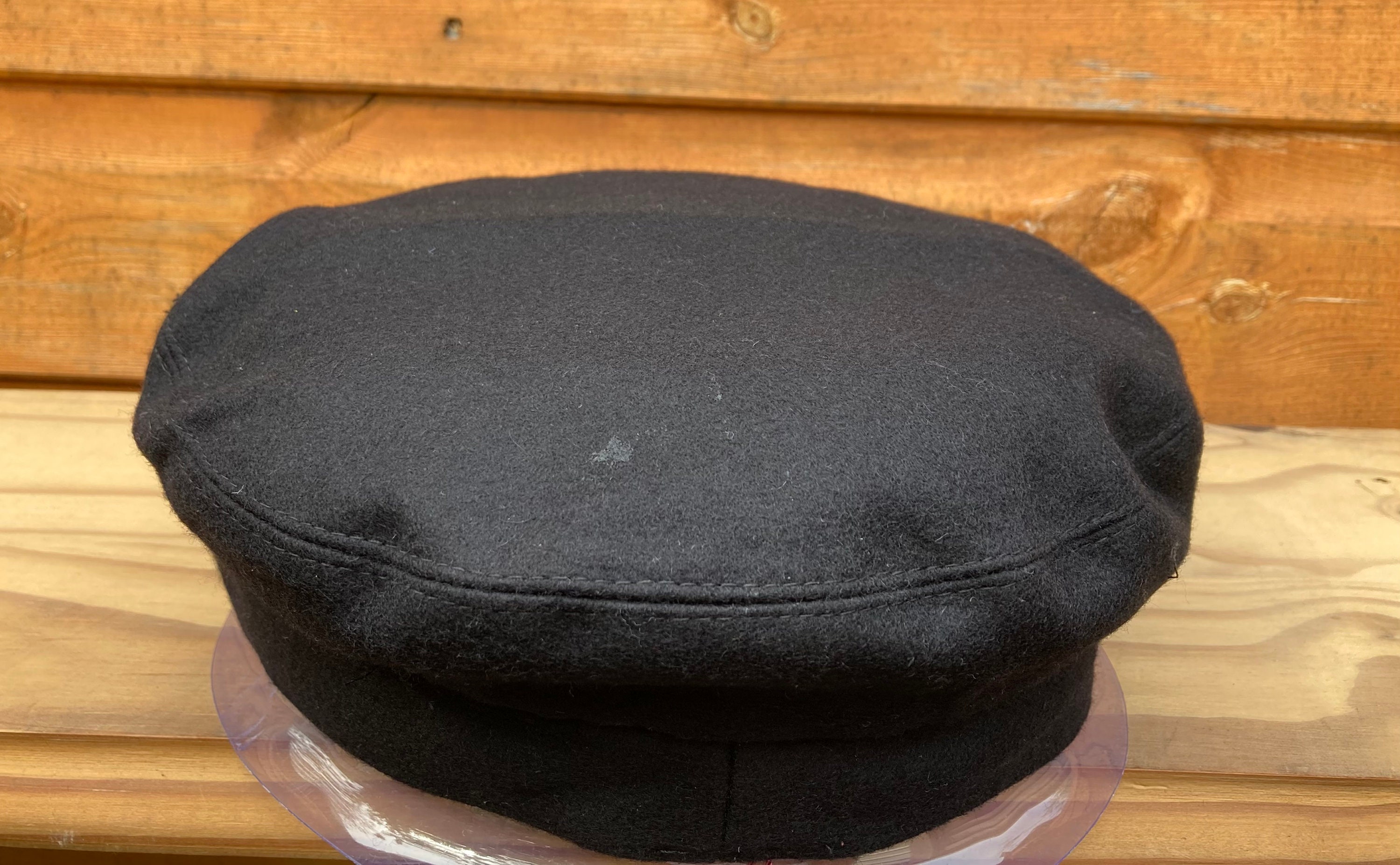 Fiddler Cap Wool Felt Breton Fisherman Fiddler Caps Black - Etsy