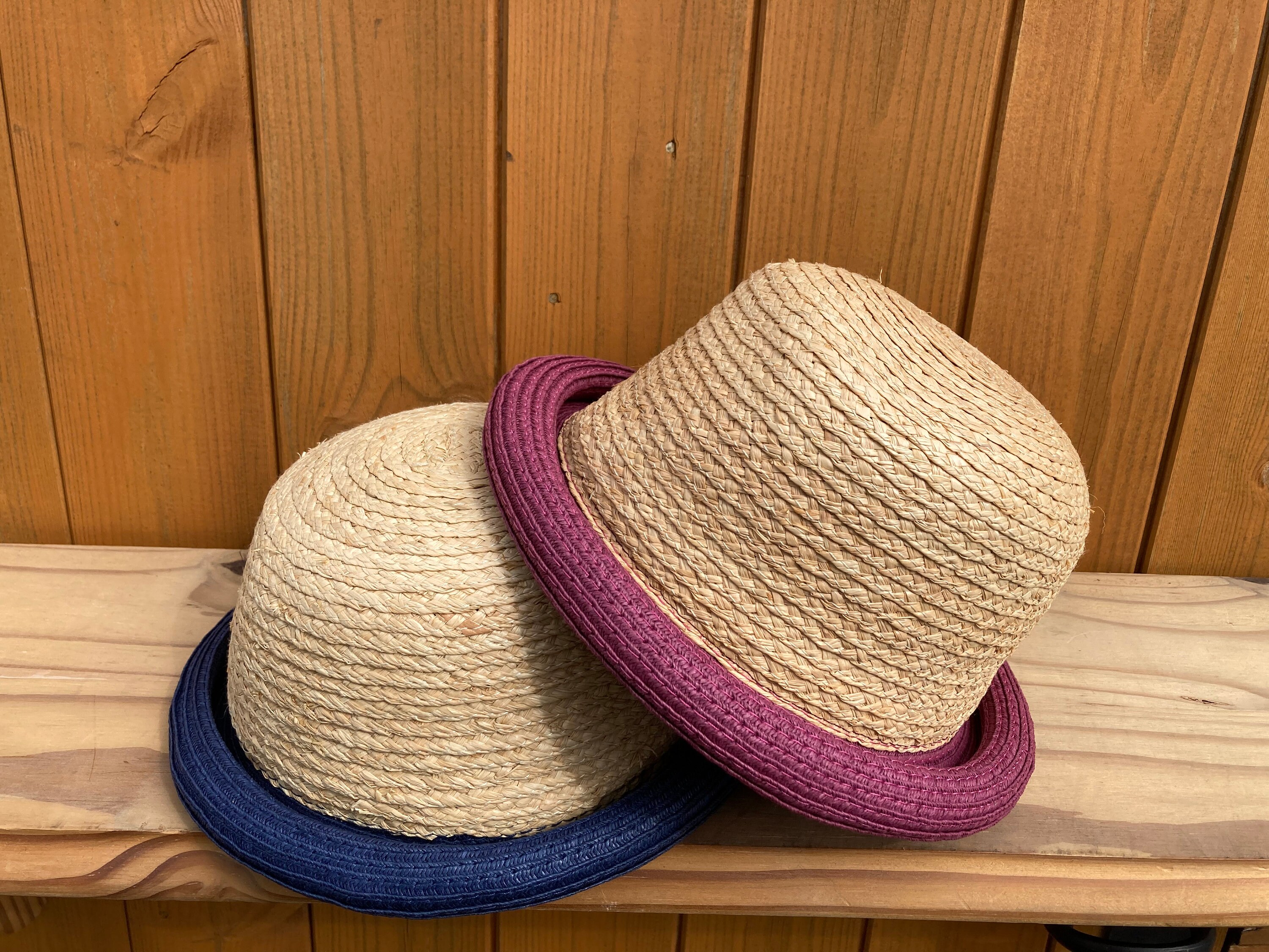 Summer Bowler Hat Classic Style Men & Womens Straw Hat - Etsy