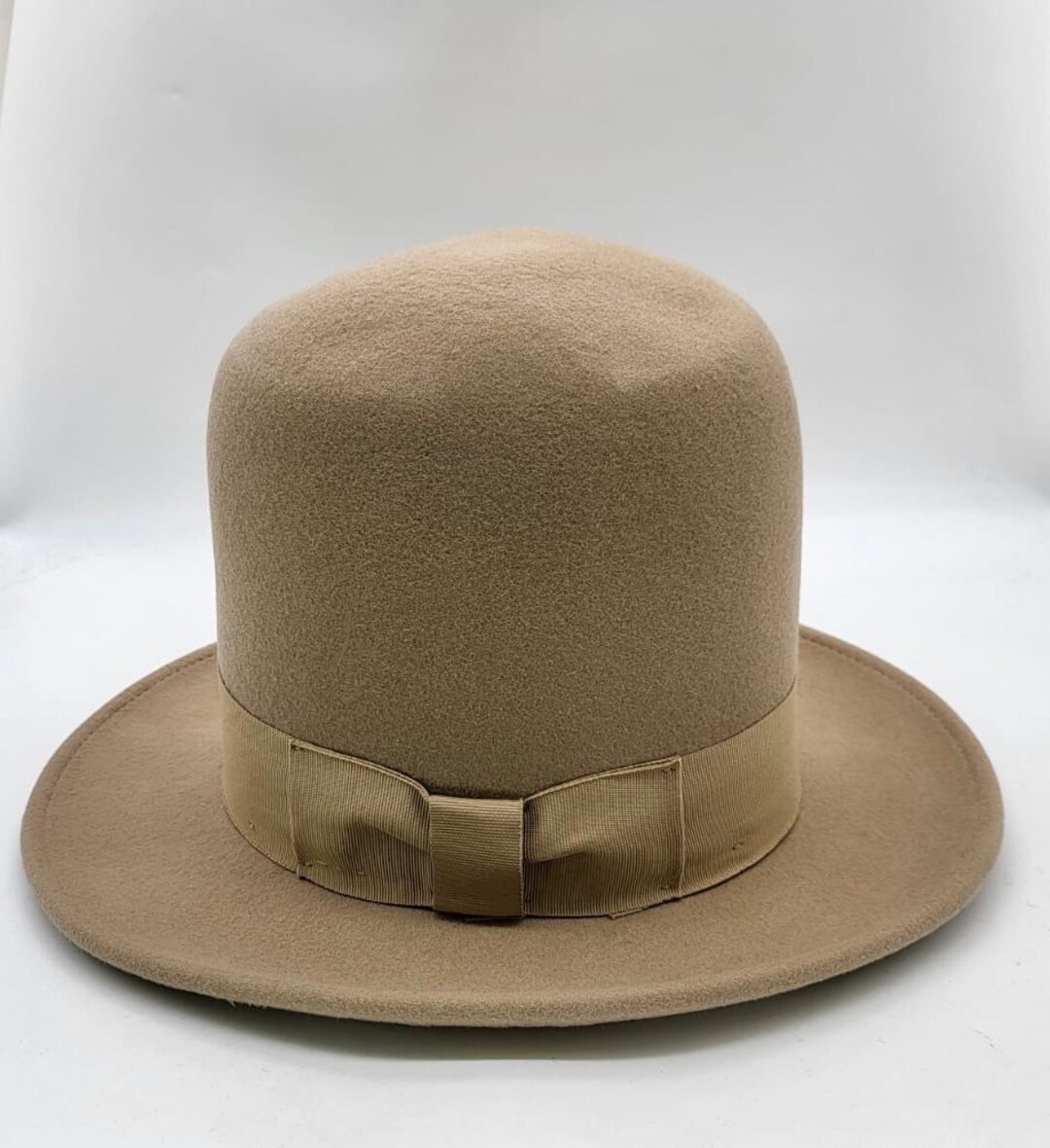 TALL BOWLER HAT Classic English Premium Wool Bowler Hat Formal - Etsy