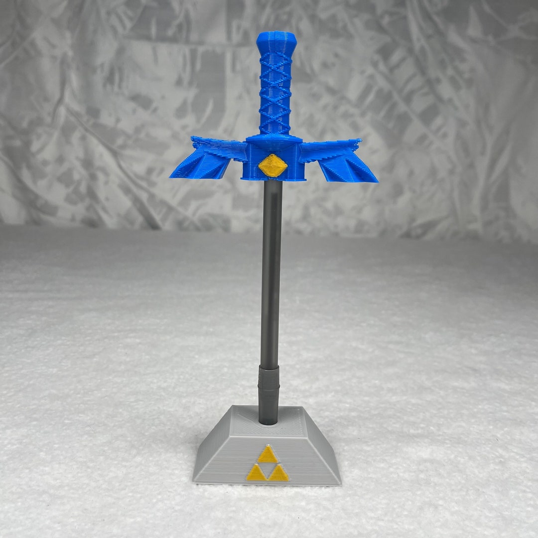 Master Sword Pen With Triforce Pedestal Master Pen Zelda the Legend of ...