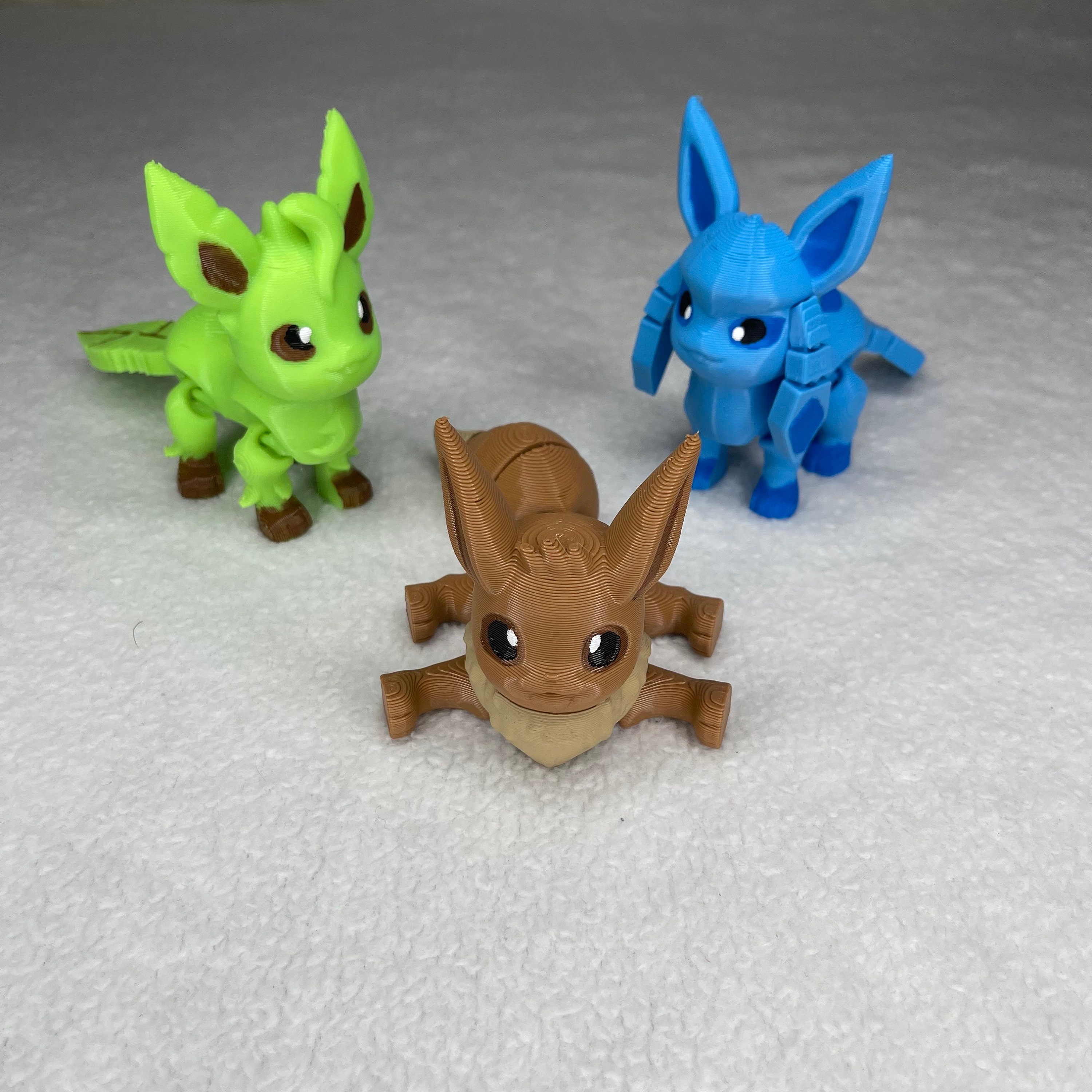 EEVEE EEVEELOUTION Fidget Toys Flexi Pokémon Figures - Etsy