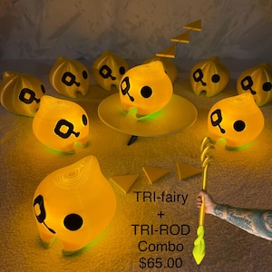 TRI ROD - Trirod- Full Size - Echoes of Wisdom - 3D Printed - 1:1 Scale ...