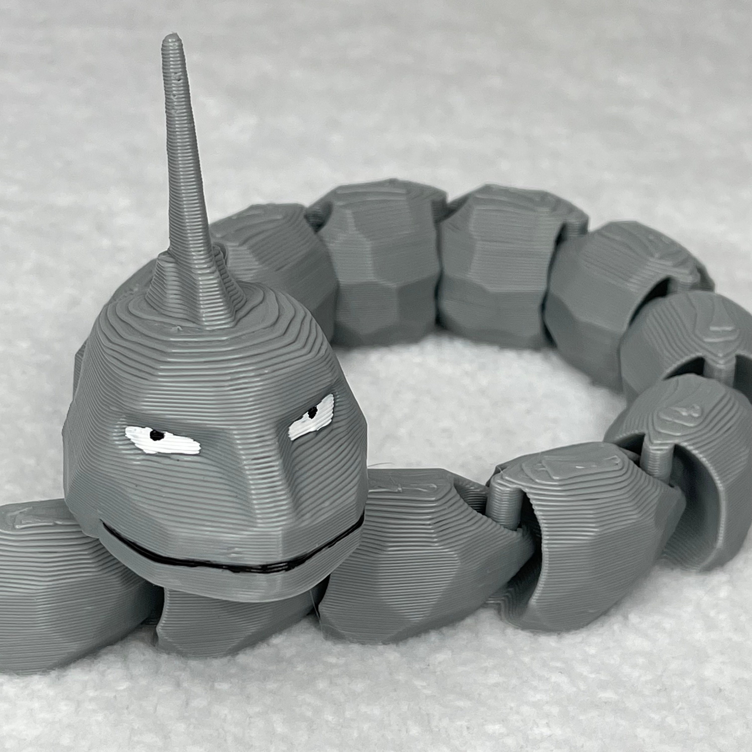 Onix Fidget Toy Flexi Pokémon Figure 3D Printed - Etsy