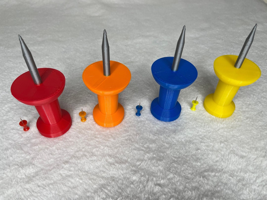 GIANT Thumb Tack Storage Container pack of 4 - Etsy