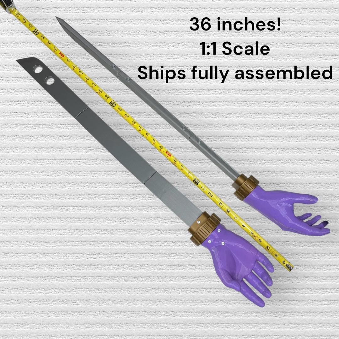 Cursed Hand Sword - JJK 1:1 Scale - Etsy