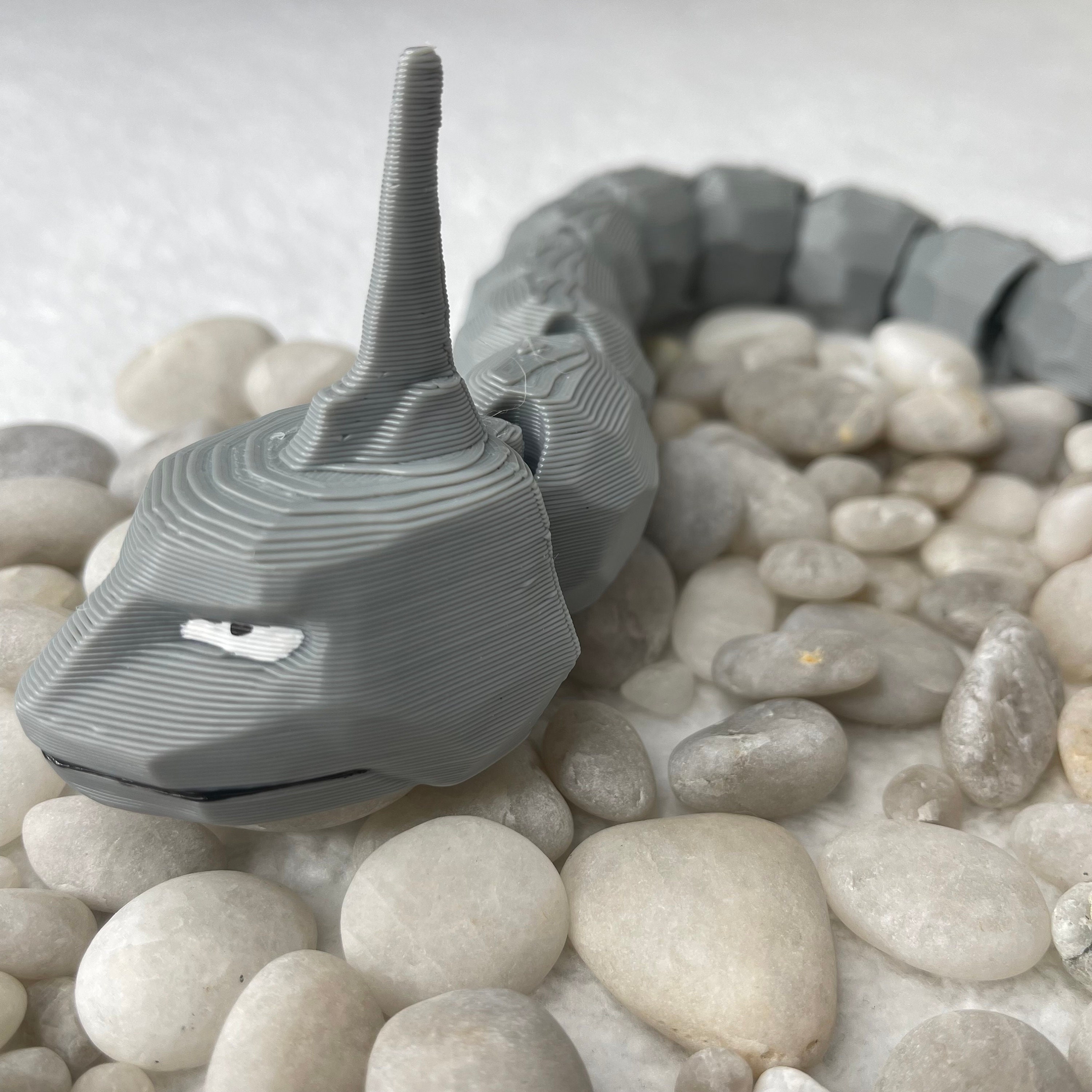 Onix Fidget Toy Flexi Pokémon Figure 3D Printed - Etsy