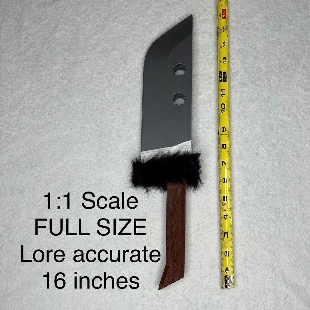 Demon Blade Yuji Itadori Jujutsu Kaisen Cursed Tool Prop 1:1 Scale ...