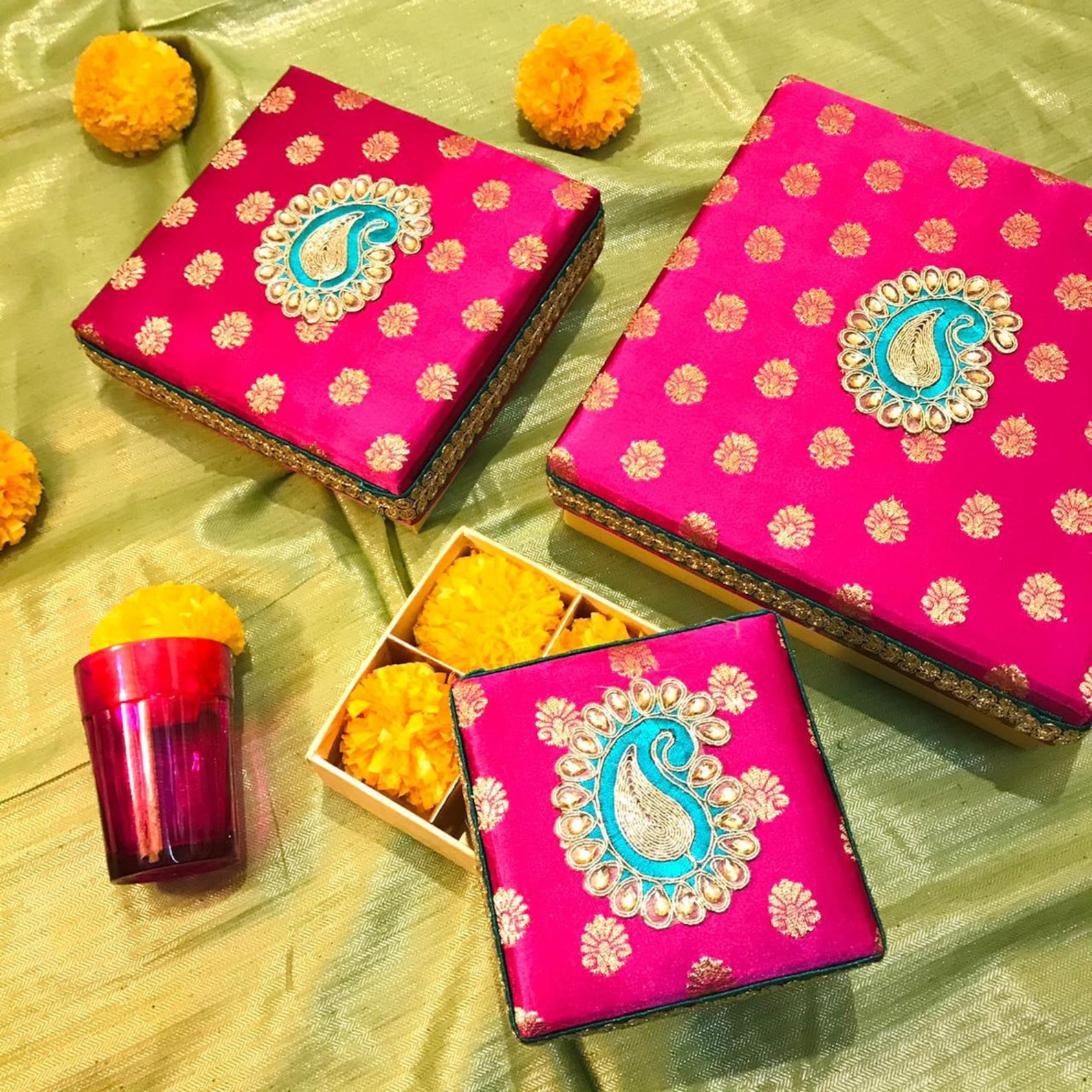 500 Gms Mithai Boxes, 1 Kg Indian Sweet Box, Diwali Sweet Box, Sweet ...