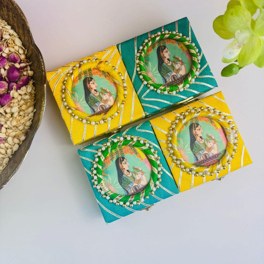 Indian Wedding Favors, Shagun Box Mehndi Favors, Sweet Boxes, Dry Fruit ...