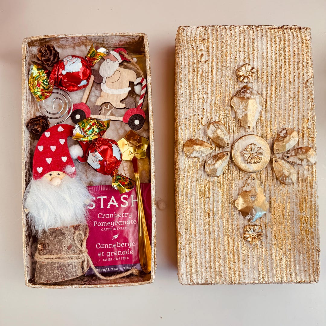 Christmas Gift Box, Holiday Gift Box, Holiday Box Set, Holiday Basket ...