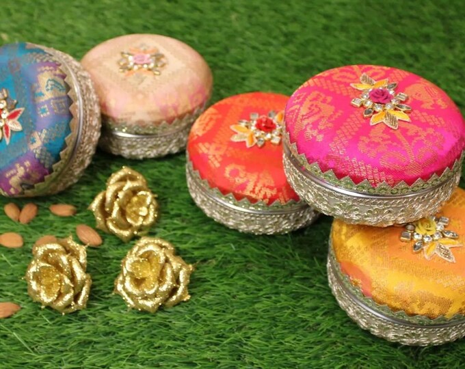 Colorful Indian Sweet Box, Wedding Favor Box, Indian Return Gifts Box ...