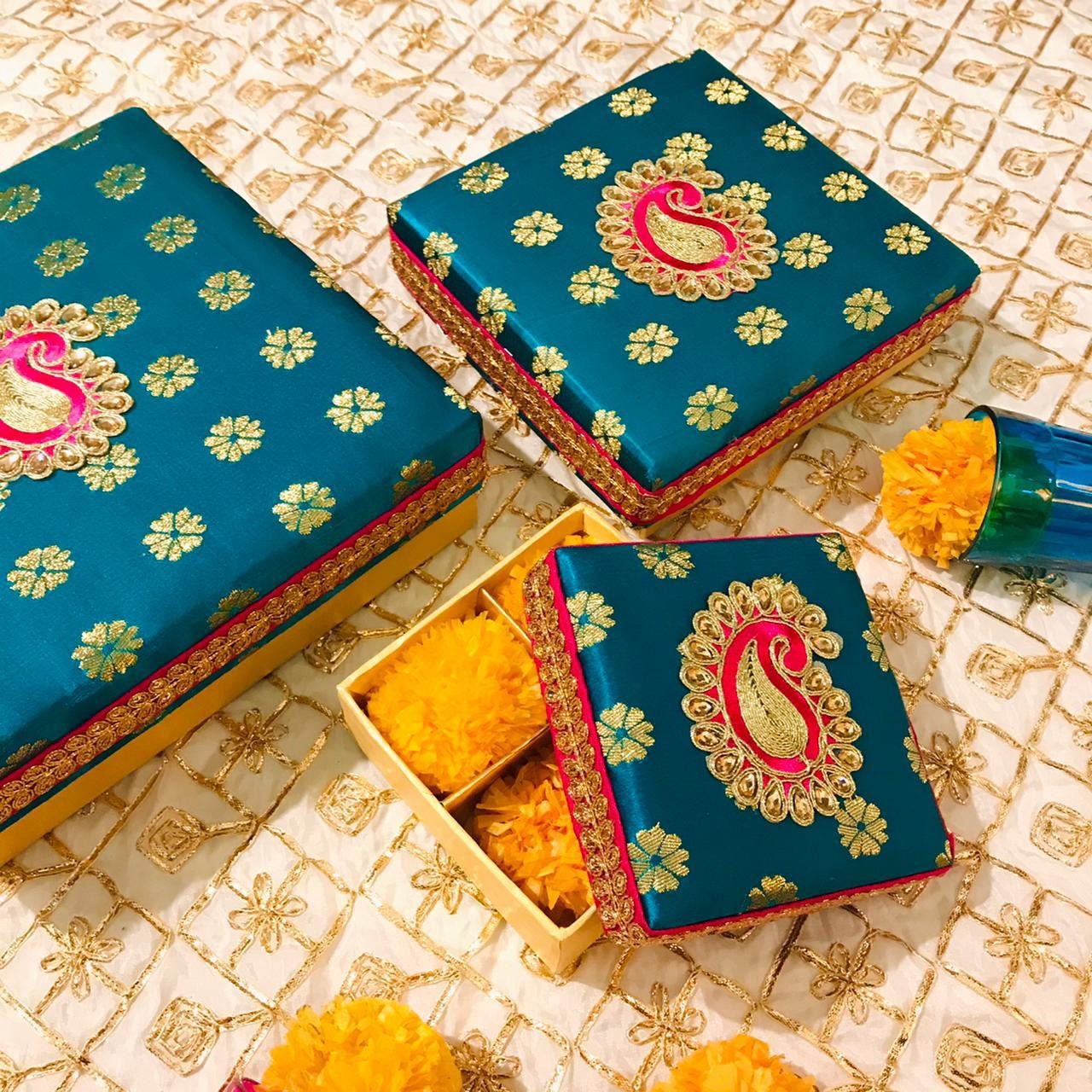 500 Gms Mithai Boxes, 1 Kg Indian Sweet Box, Diwali Sweet Box, Sweet ...