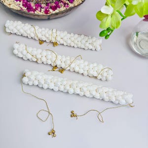 Gajra for Hair, Mogra Gajra, Artificial Gajra, Jasmine Flower for Hair ...