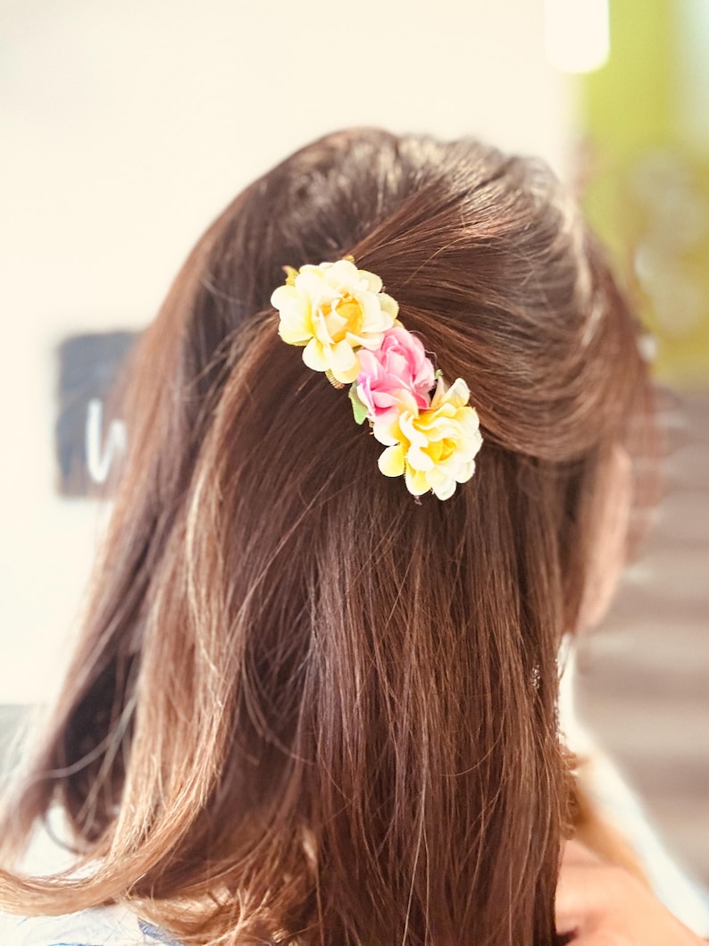 Hair Comb, Haldi Favor for Guests, Indian Handmade Jewelry, Wedding ...